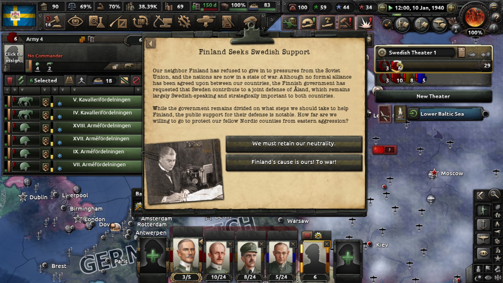 Winter War: Nordic (Finnish, Swedish) problems (bugs? mistakes ...